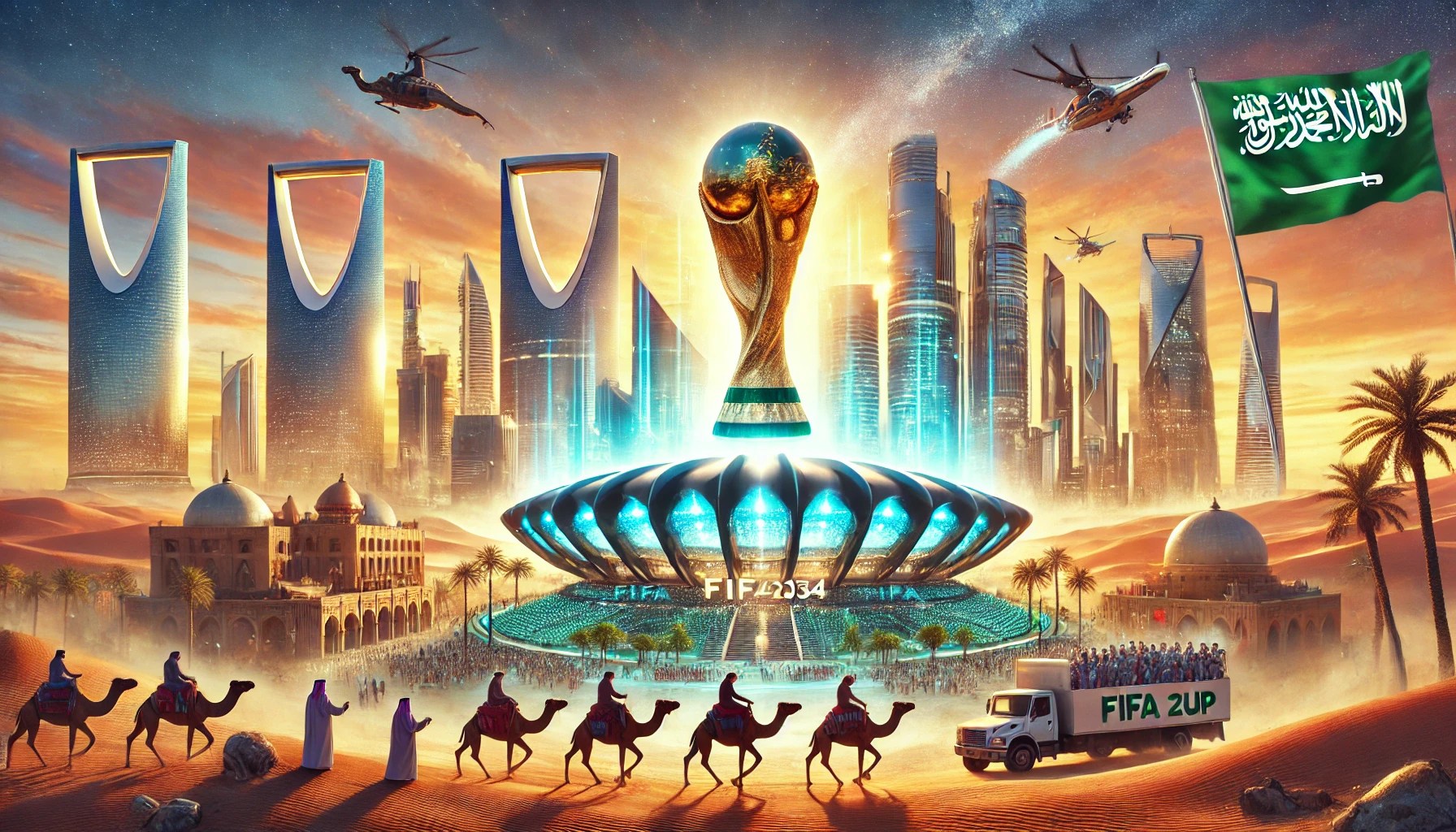 FIFA 2034 World Cup: Saudi Arabia Takes Center Stage – The Versatile Voice